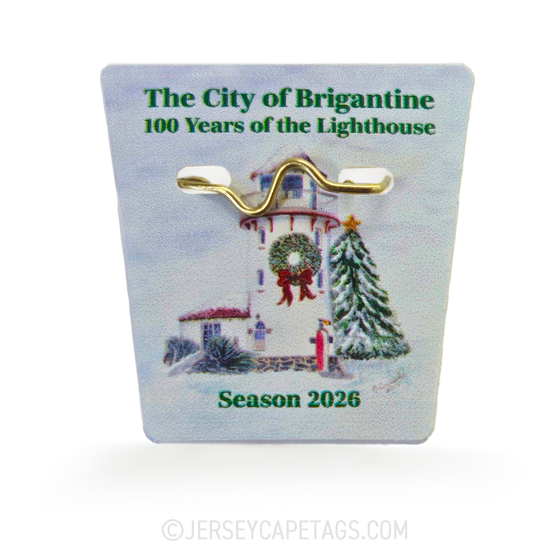 Brigantine 2026 Holiday Beach Tag – Jersey Cape Tags Online Store